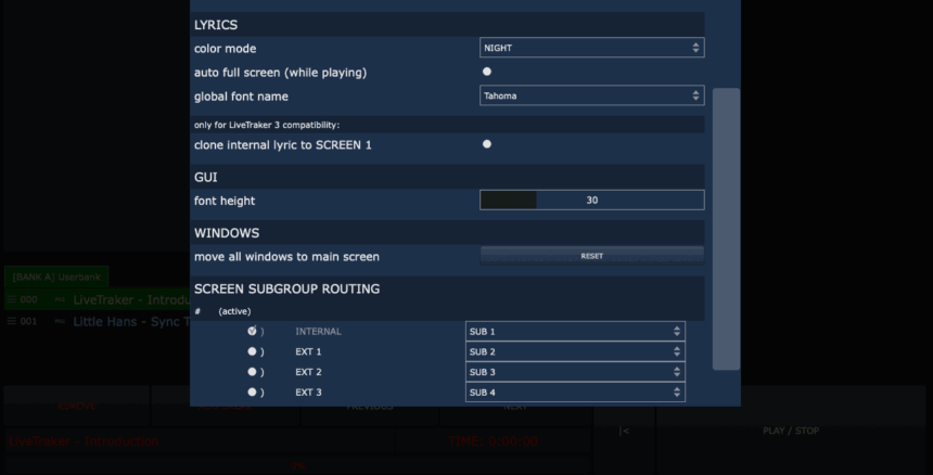 Livetraker - The Best Software for Live Bands